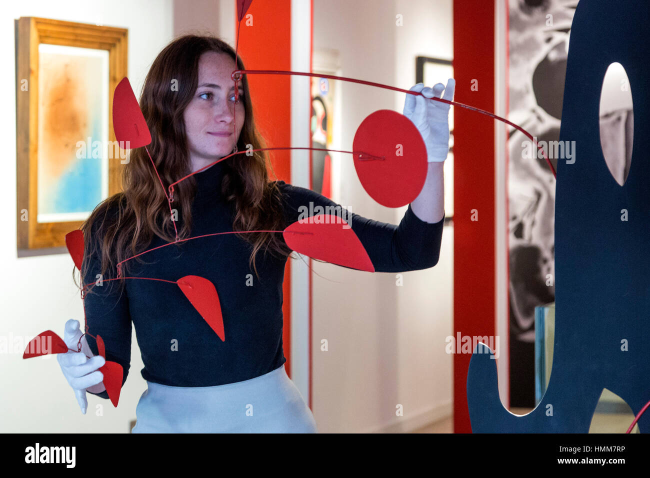 Alexander calder exhibition hi-res stock photography and images - Alamy