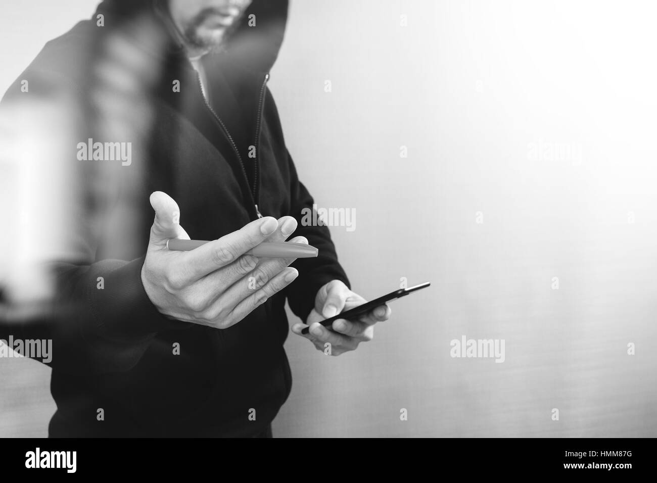 Student internet shopping Black and White Stock Photos & Images - Alamy