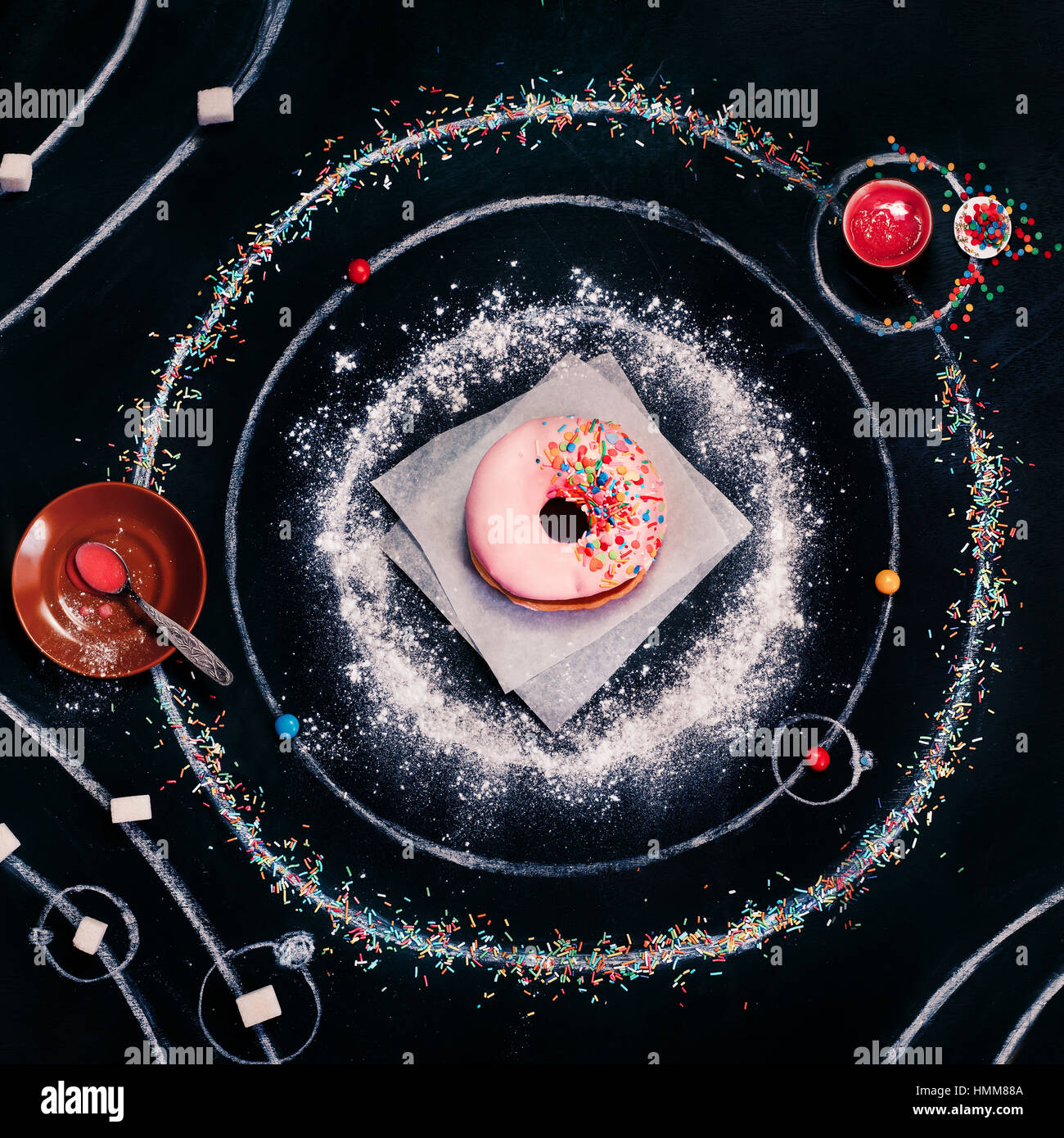 Cooking in space hi-res stock photography and images - Alamy