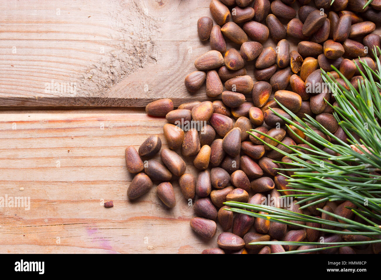 Close-up siberian cedar nuts texture to background Stock Photo - Alamy