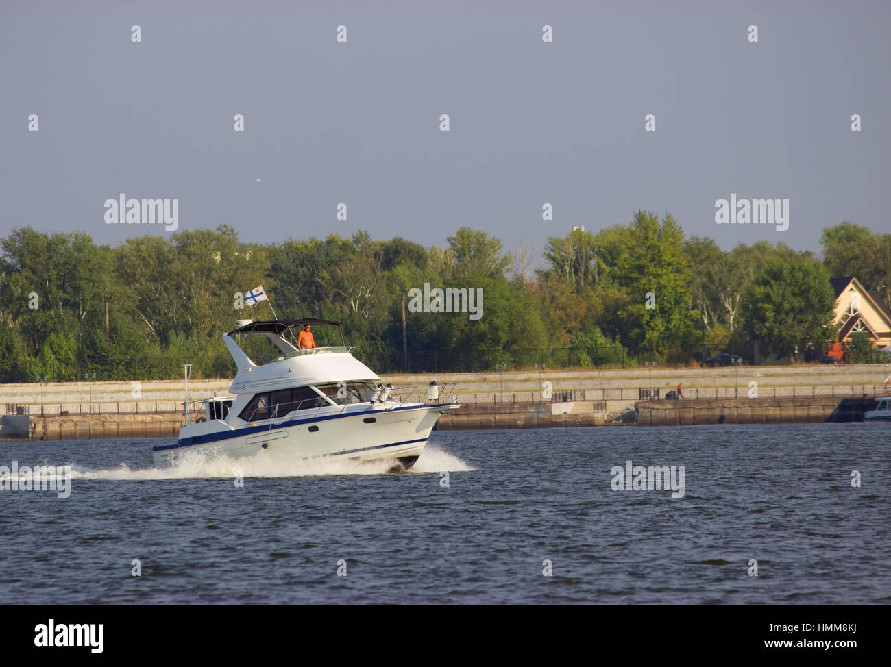 Boat at the sea. summer sunny day Stock Photo - Alamy