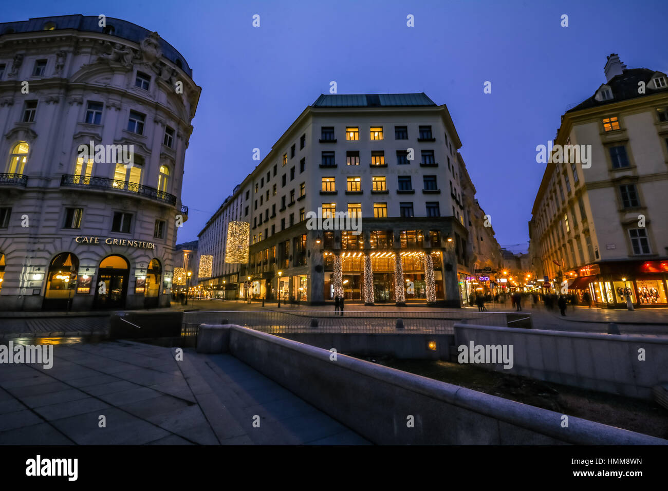 Imperial palace of habsburg dynasty in vienna hi-res stock photography ...