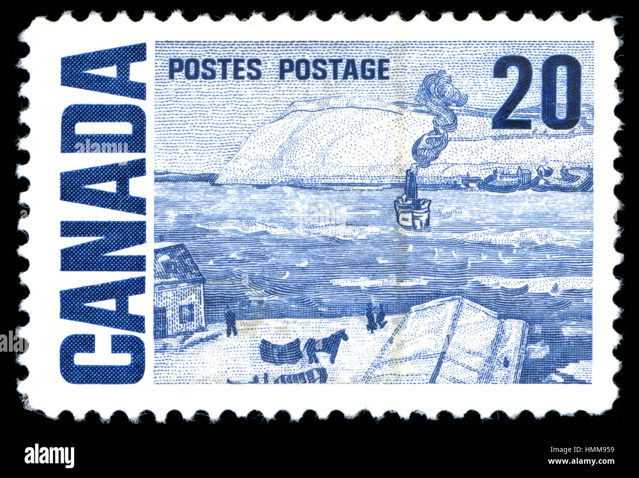 Postmarked stamp from Canada in the Centennial Definitives - High ...