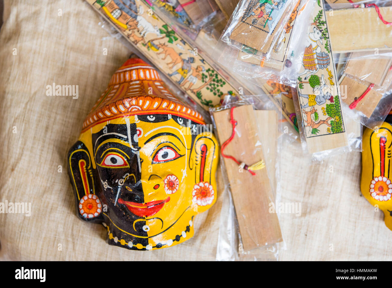 Beautiful handmade decorative items at a shop for sale. The crafts of ...