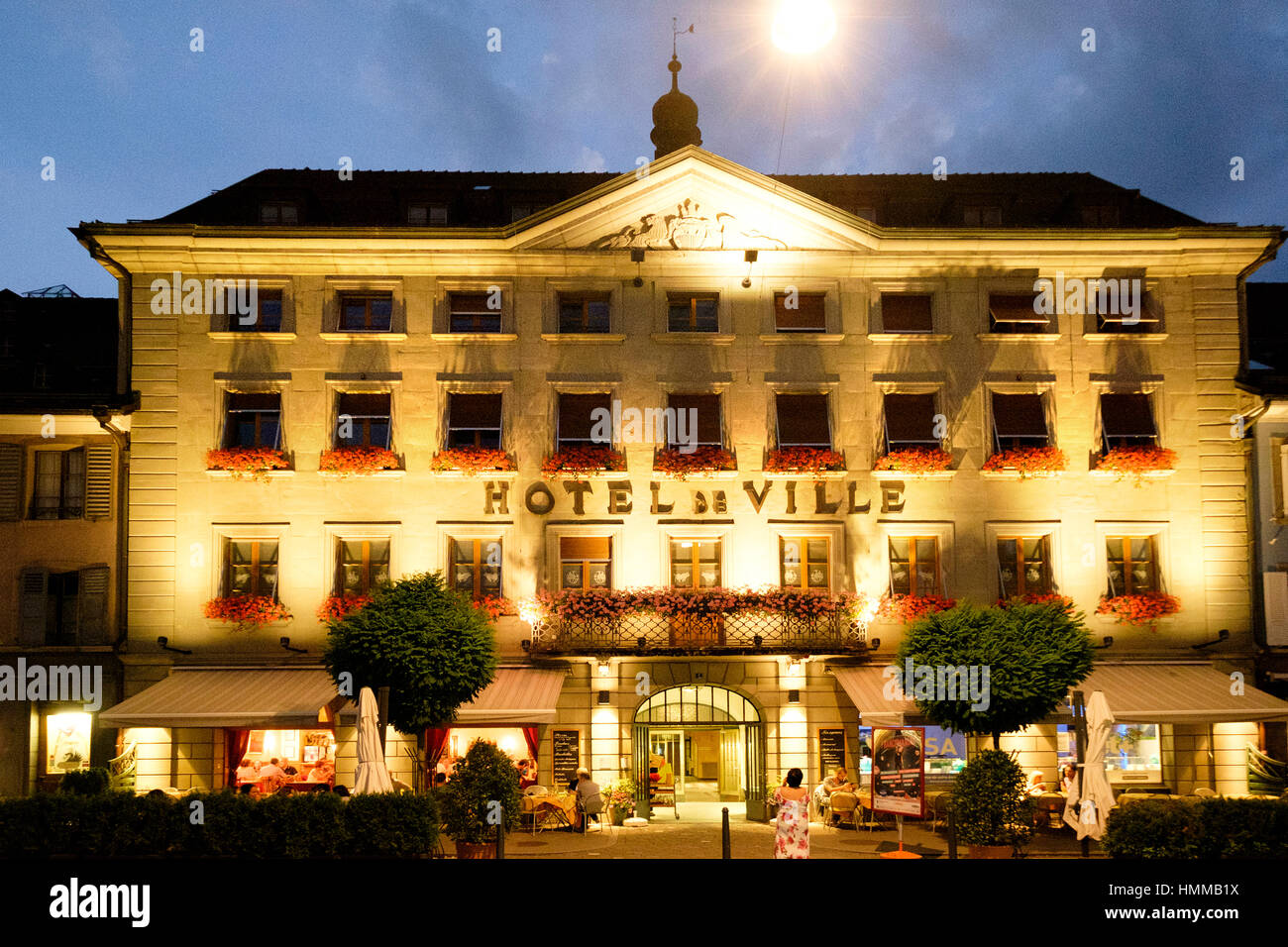 Switzerland, Canton Fribourg, Bulle Stock Photo - Alamy