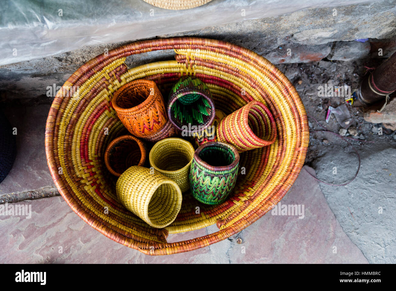 Jute handicrafts in india hi-res stock photography and images - Alamy