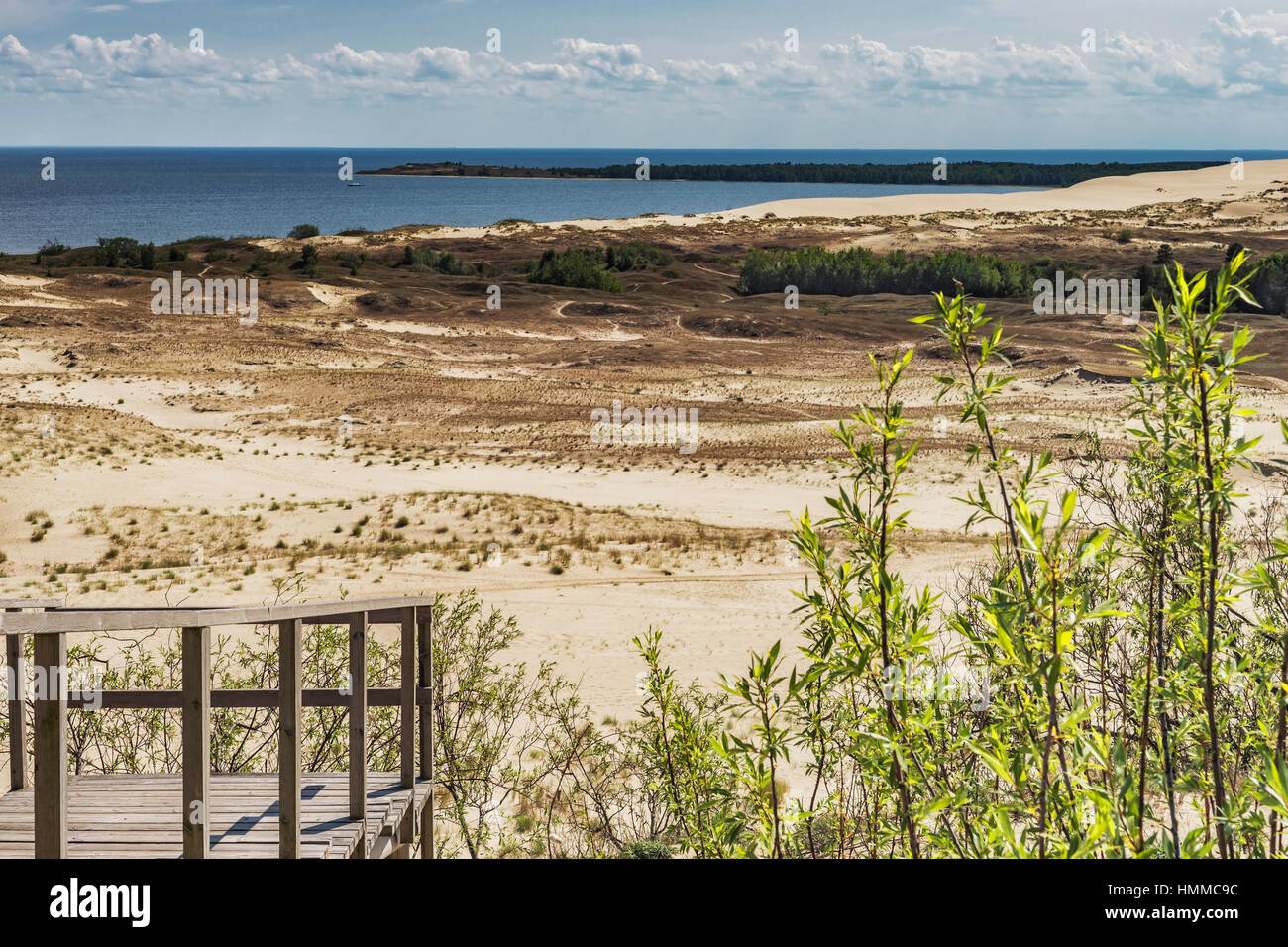 The high dune in Nida is the second highest dune in Europe, Nidden ...