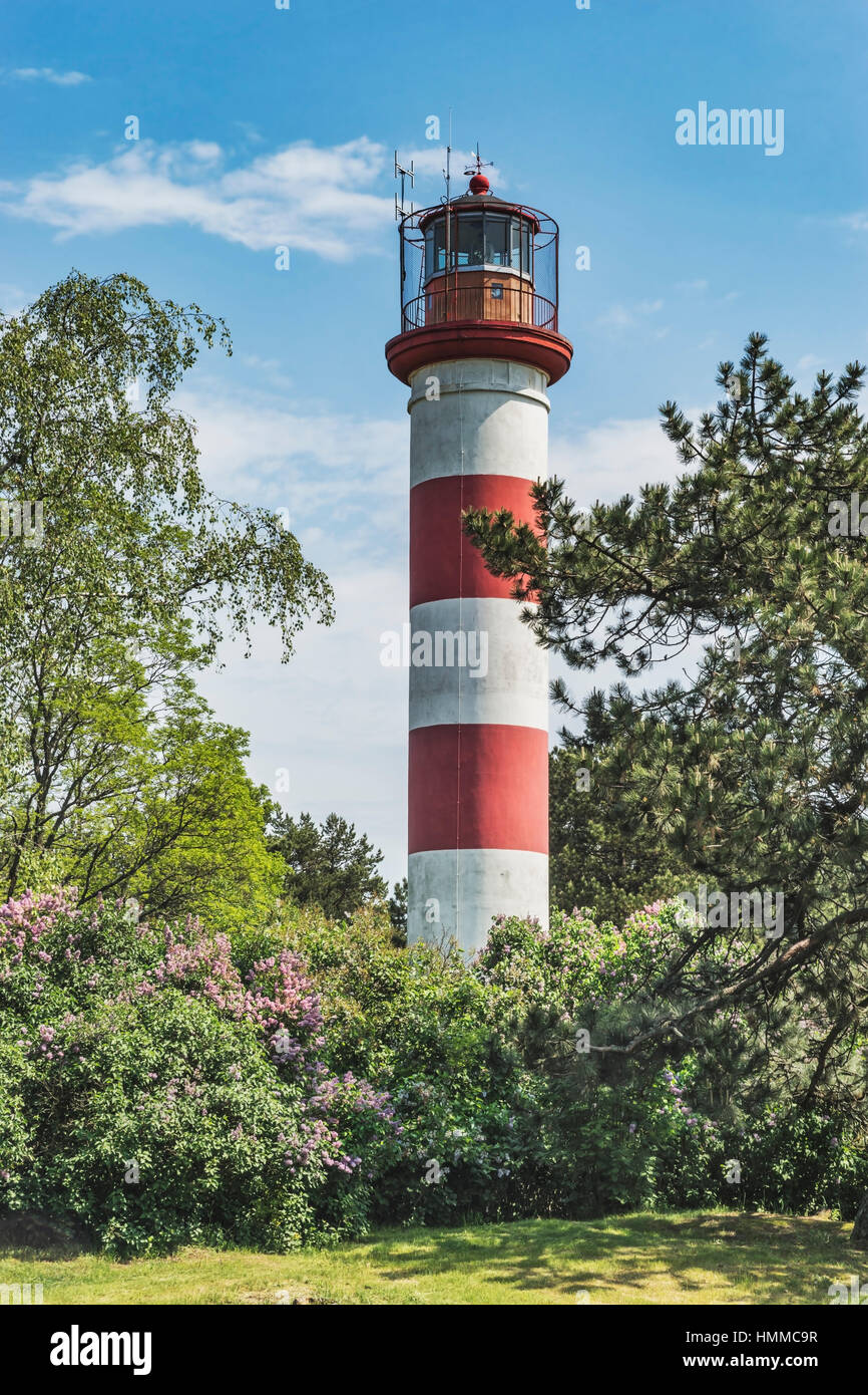 The lighthouse of Nidden, Nida, Neringa, Curonian spit, Lithuania ...