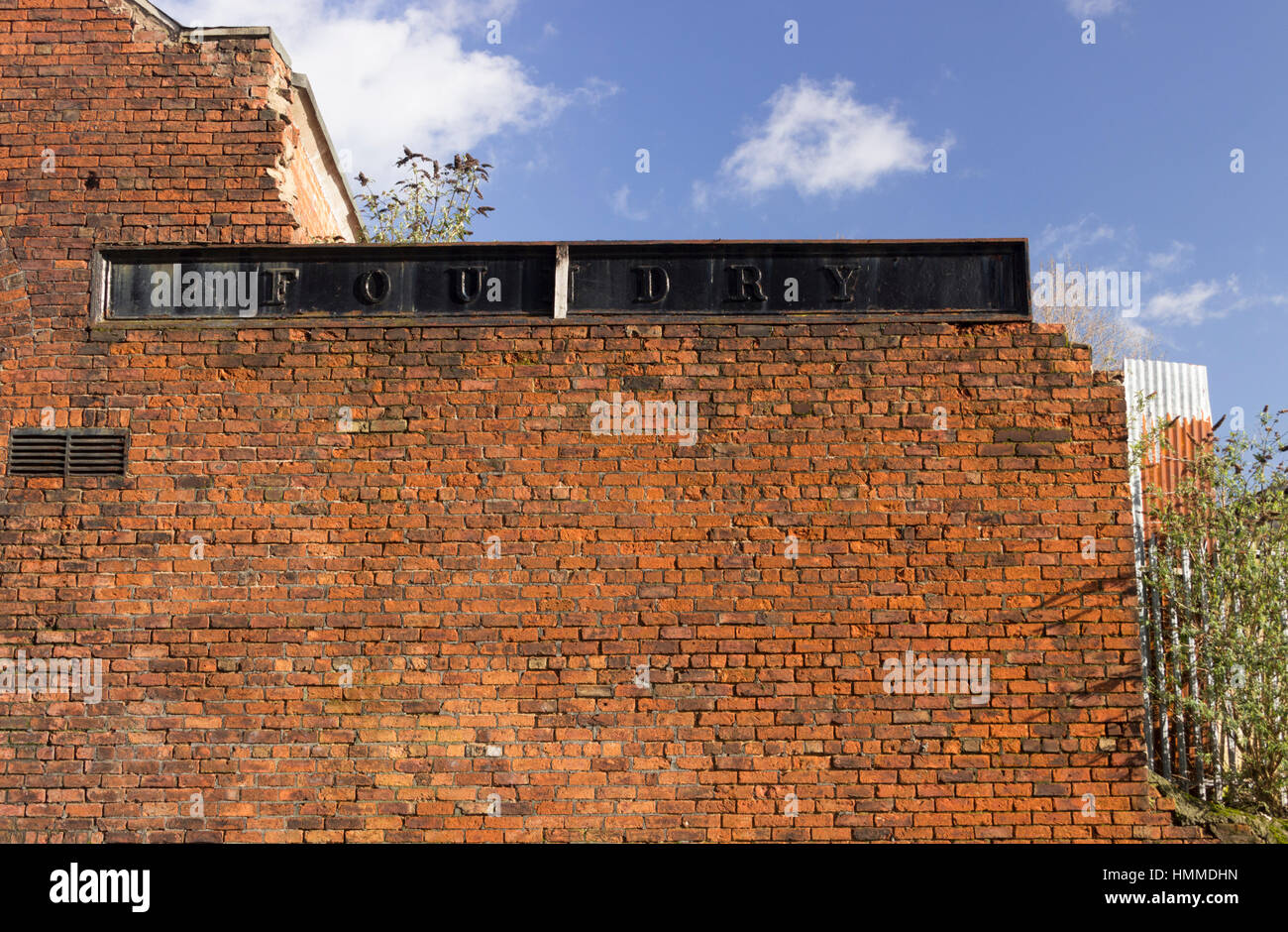 Foundry sign. Foster, Yates and Thom Stock Photo - Alamy