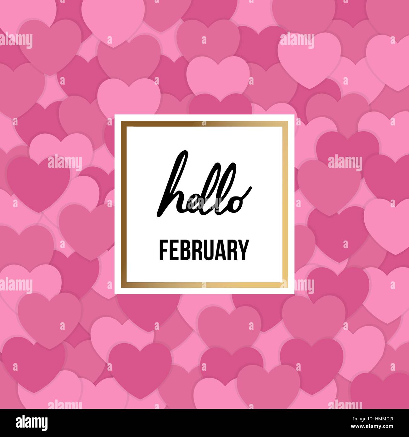 Hello February Hearts