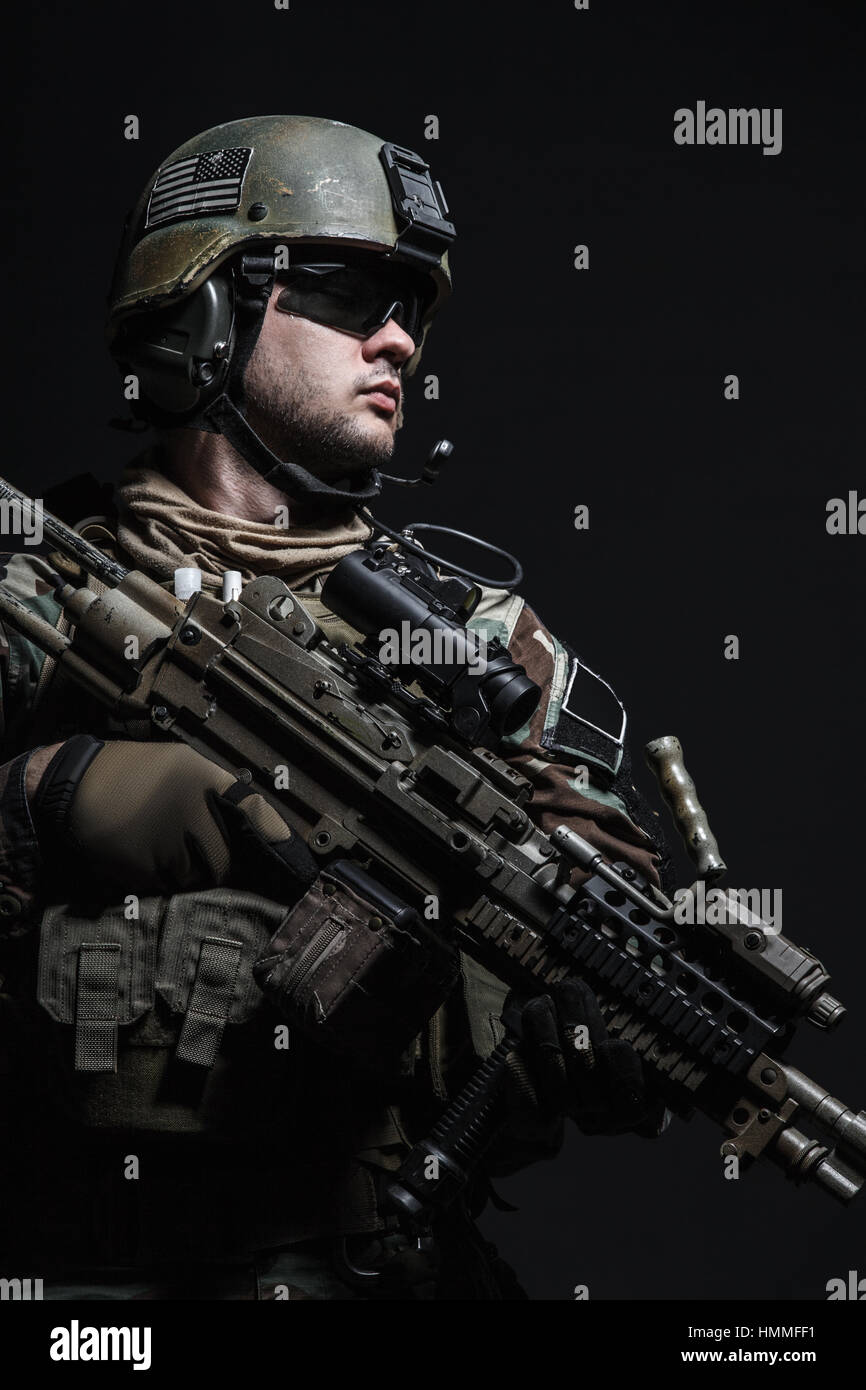 Marine Special Operator Stock Photo - Alamy
