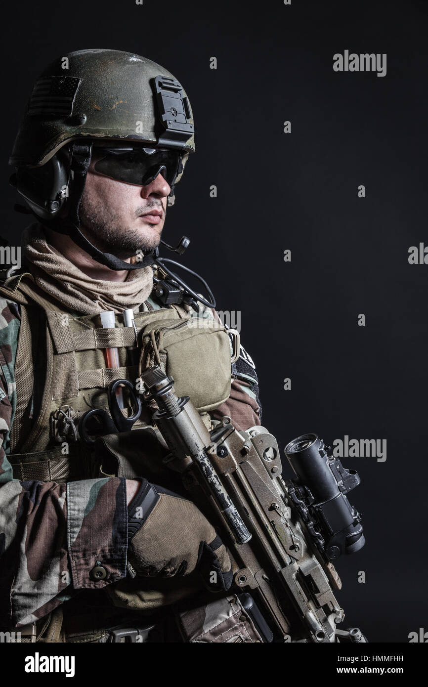 Marine Special Operator Stock Photo - Alamy