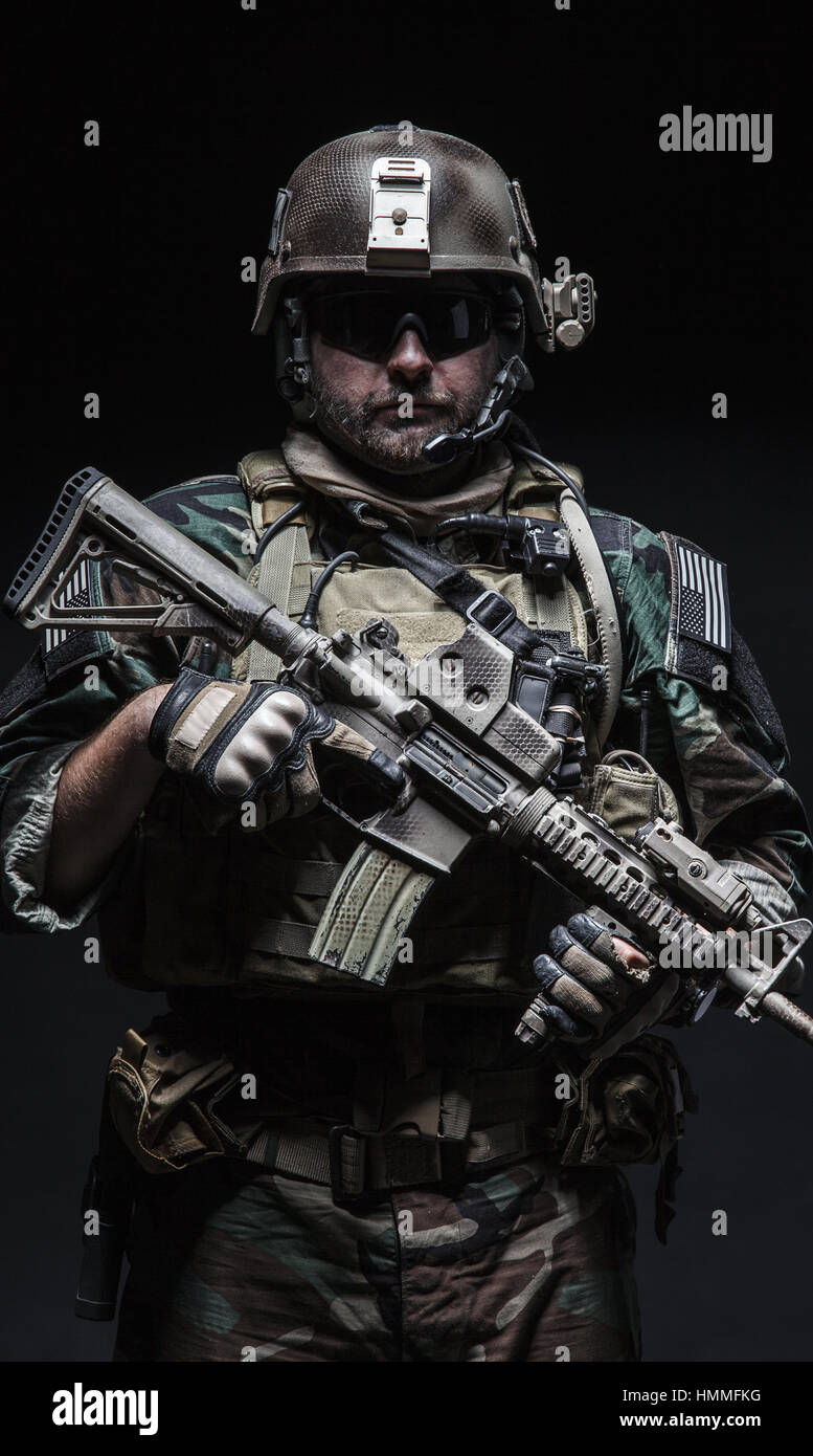 Marine Special Operator Stock Photo - Alamy