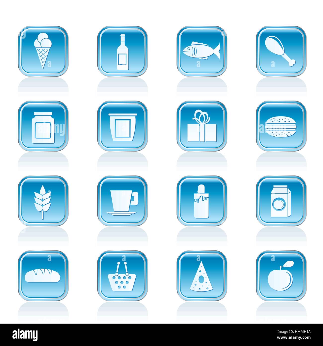 Ice cream tea shop Stock Vector Images - Alamy