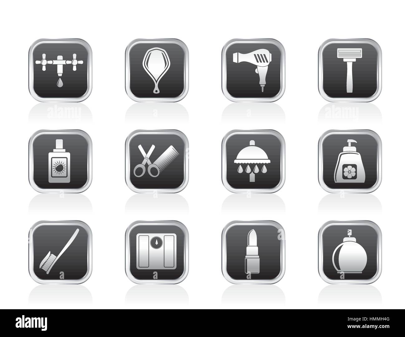 Personal care and cosmetics icons Stock Vector Image & Art - Alamy