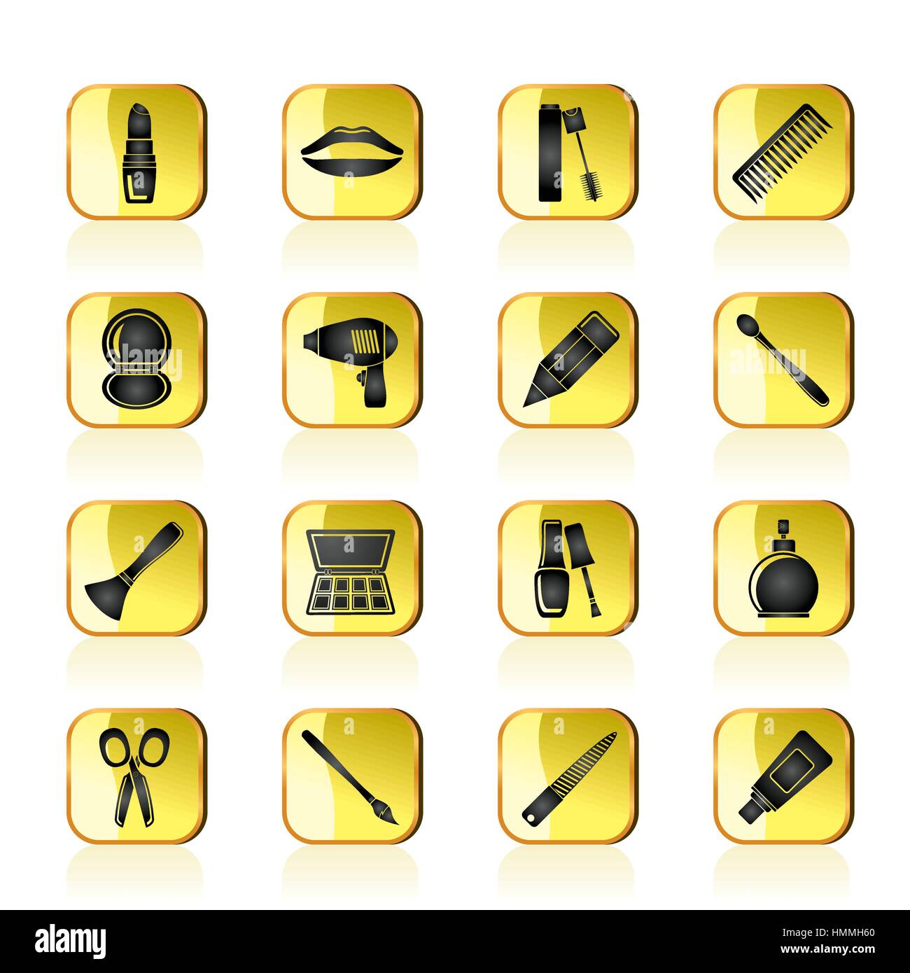 Hairdressing industry Stock Vector Images - Alamy