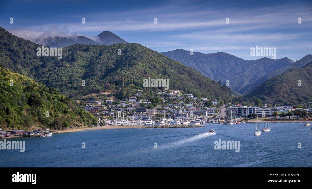 Marlborough sounds from picton hi-res stock photography and images - Alamy
