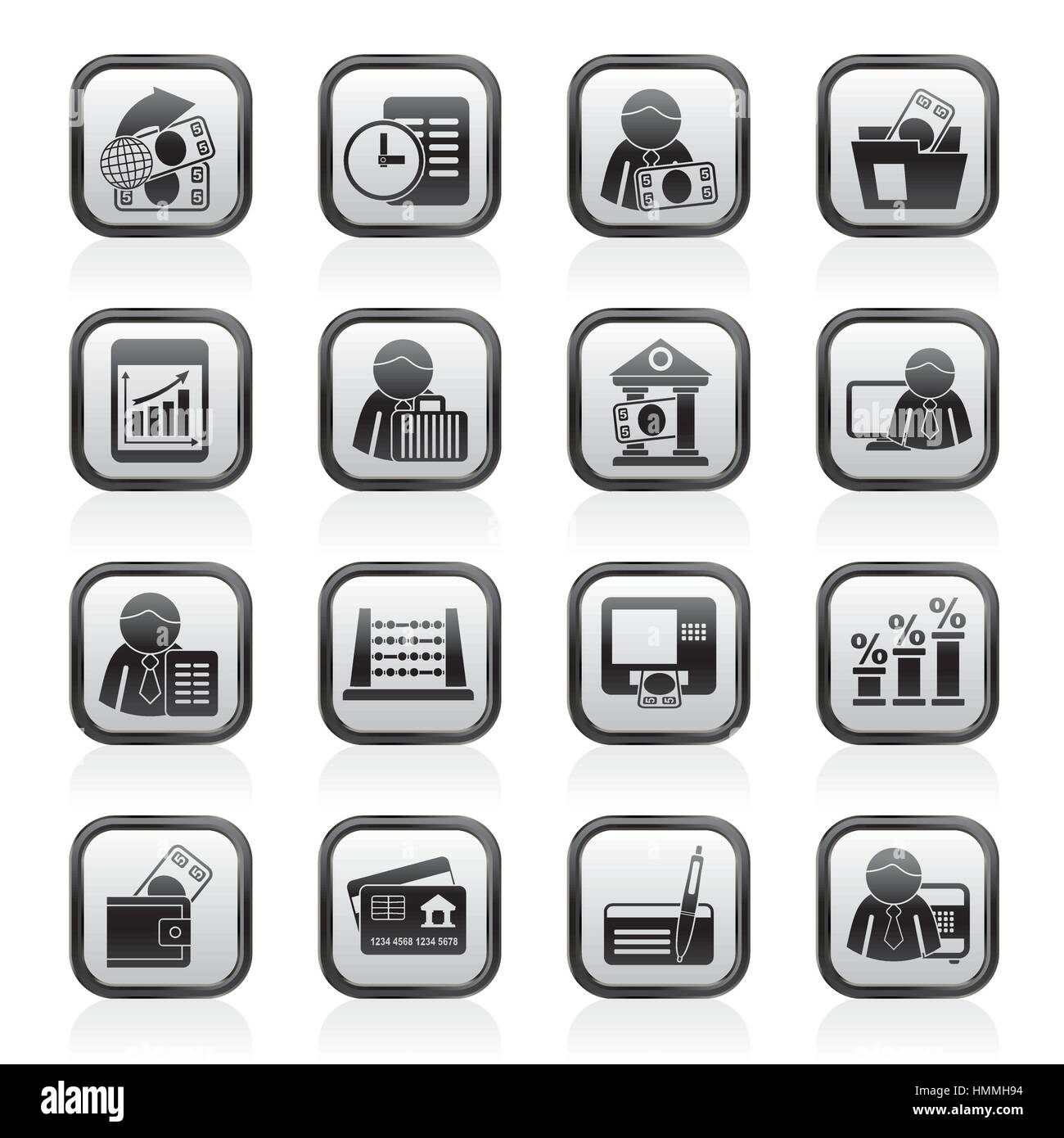 Bank paperwork Stock Vector Images - Alamy