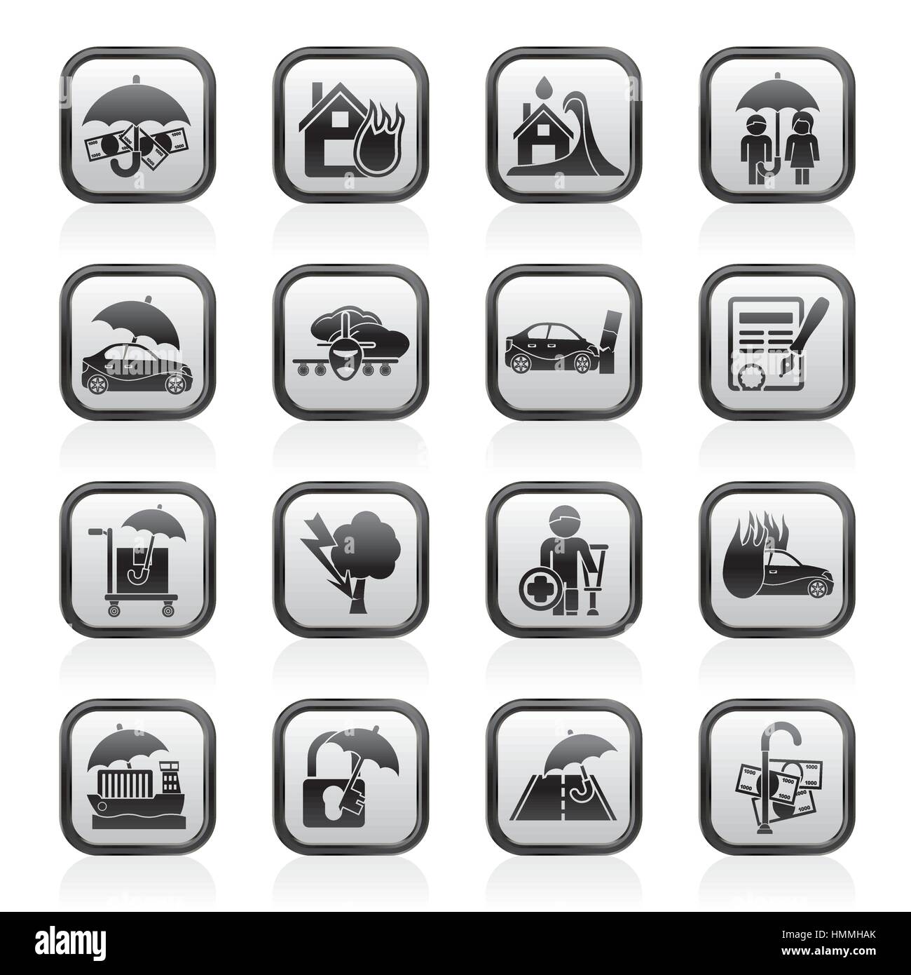 Risk tree Stock Vector Images - Alamy