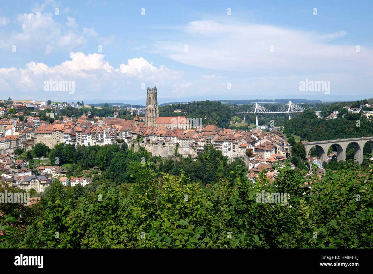Switzerland, Canton Fribourg, Fribourg Stock Photo - Alamy