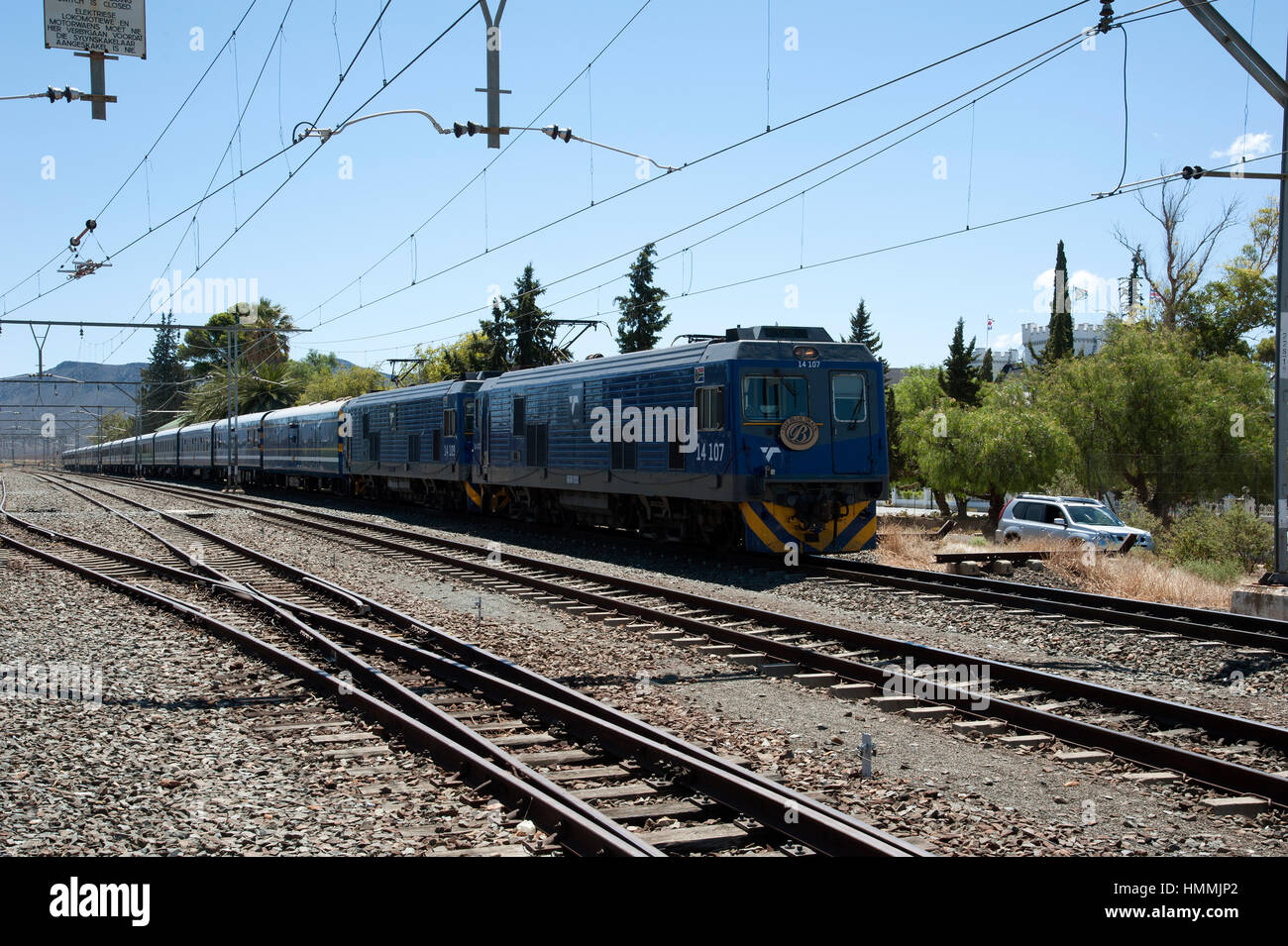 Blue train pretoria hi-res stock photography and images - Alamy