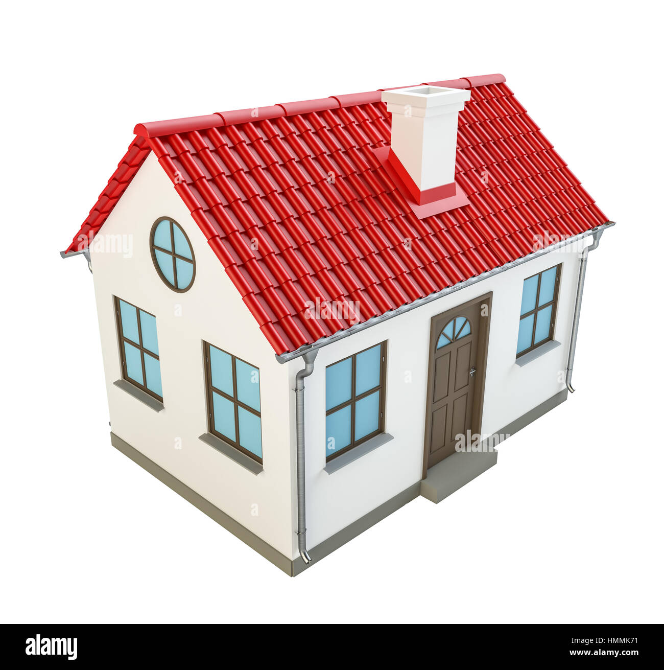 Beautiful small town Cut Out Stock Images & Pictures - Alamy