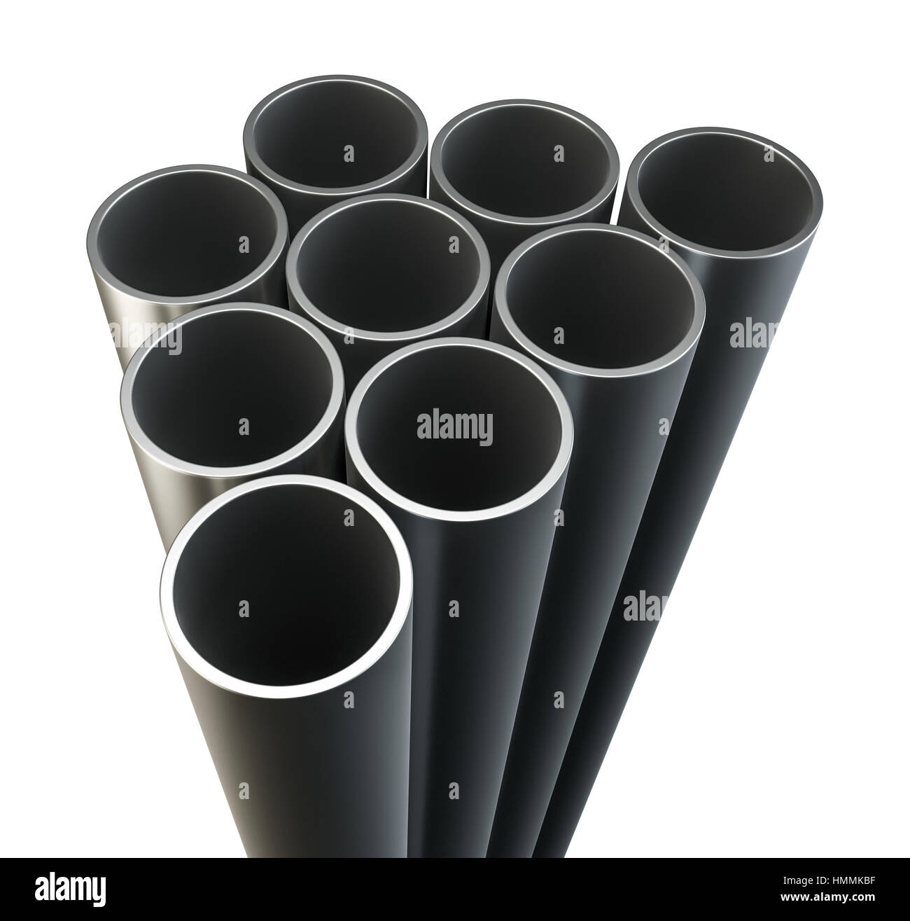 Steel tubes pattern hi-res stock photography and images - Alamy