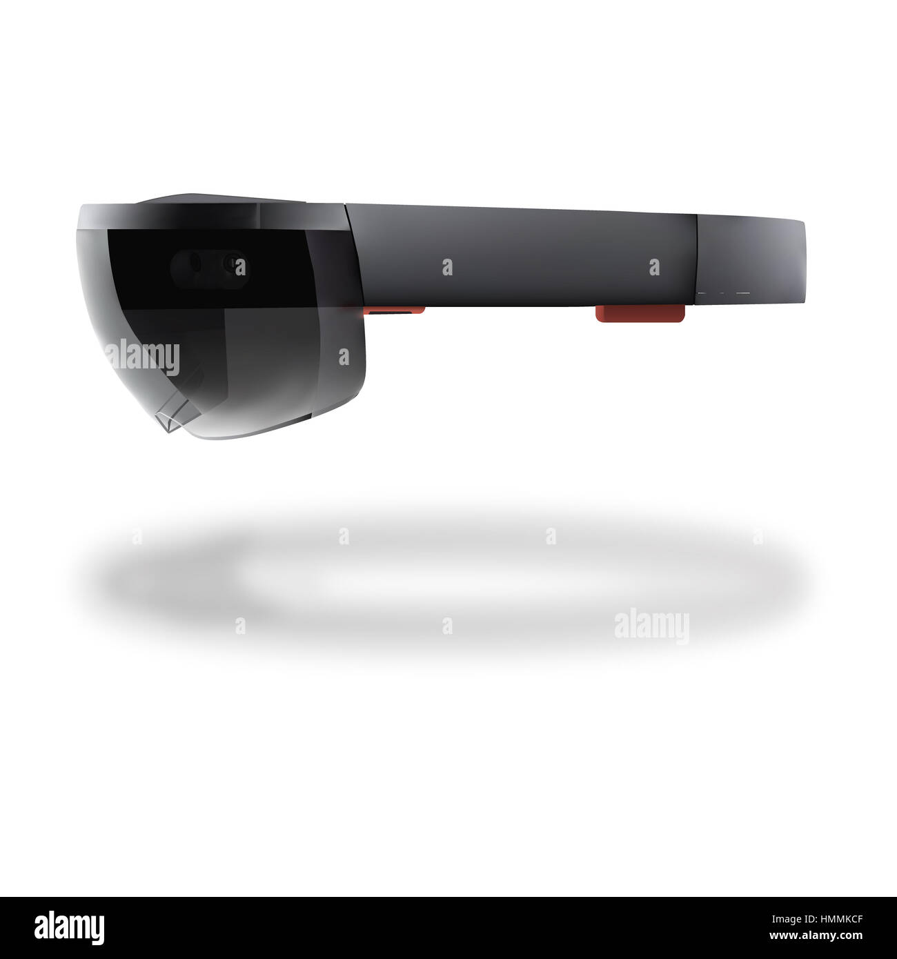 Detailed transparent augmented reality glasses Stock Photo - Alamy