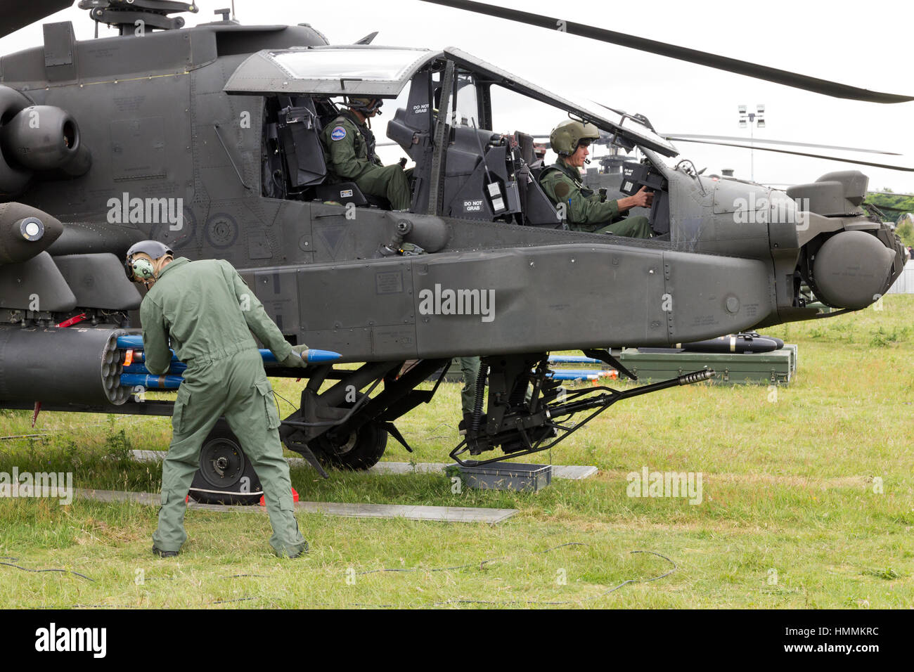GILZE-RIJEN, NETHERLANDS - JUNE 20: AH-64 Apache attack heliopcter ...