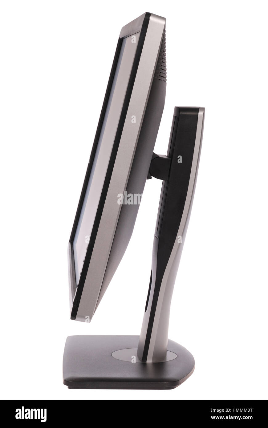 Computer monitor on white background. Clipping path included. Separate ...