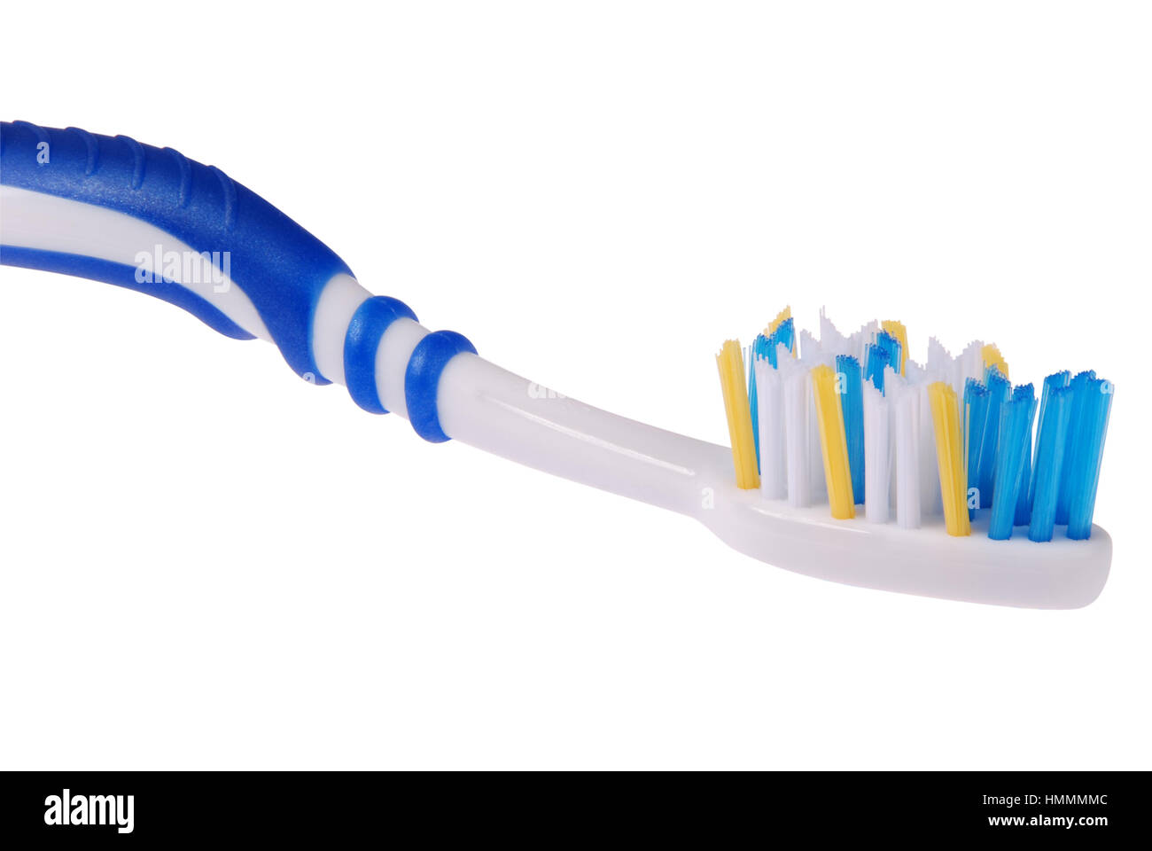 Colored toothbrush. Isolated on white background. Clipping path ...