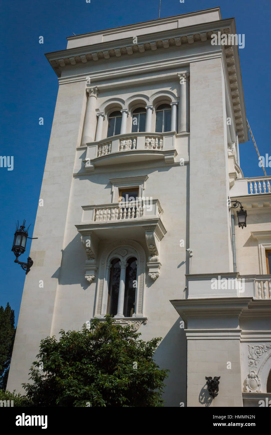 Summer in Livadiya Palace, Crimea, Russia Stock Photo - Alamy