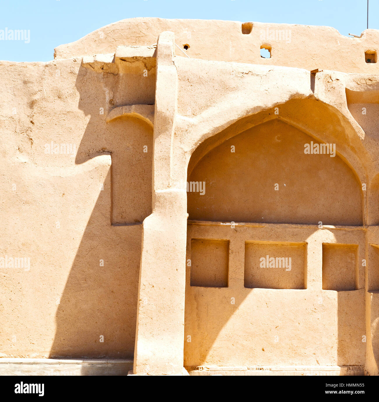 blur in iran the old contruction prison of alexander historic building ...