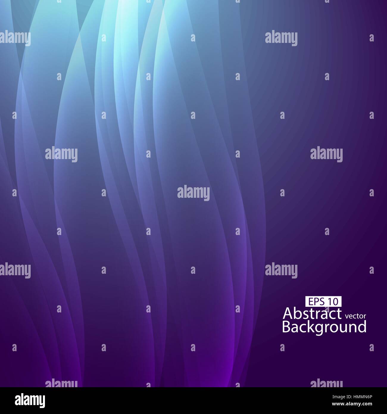 Abstract background with transparent bottom-up elements. Leaves. Purple ...