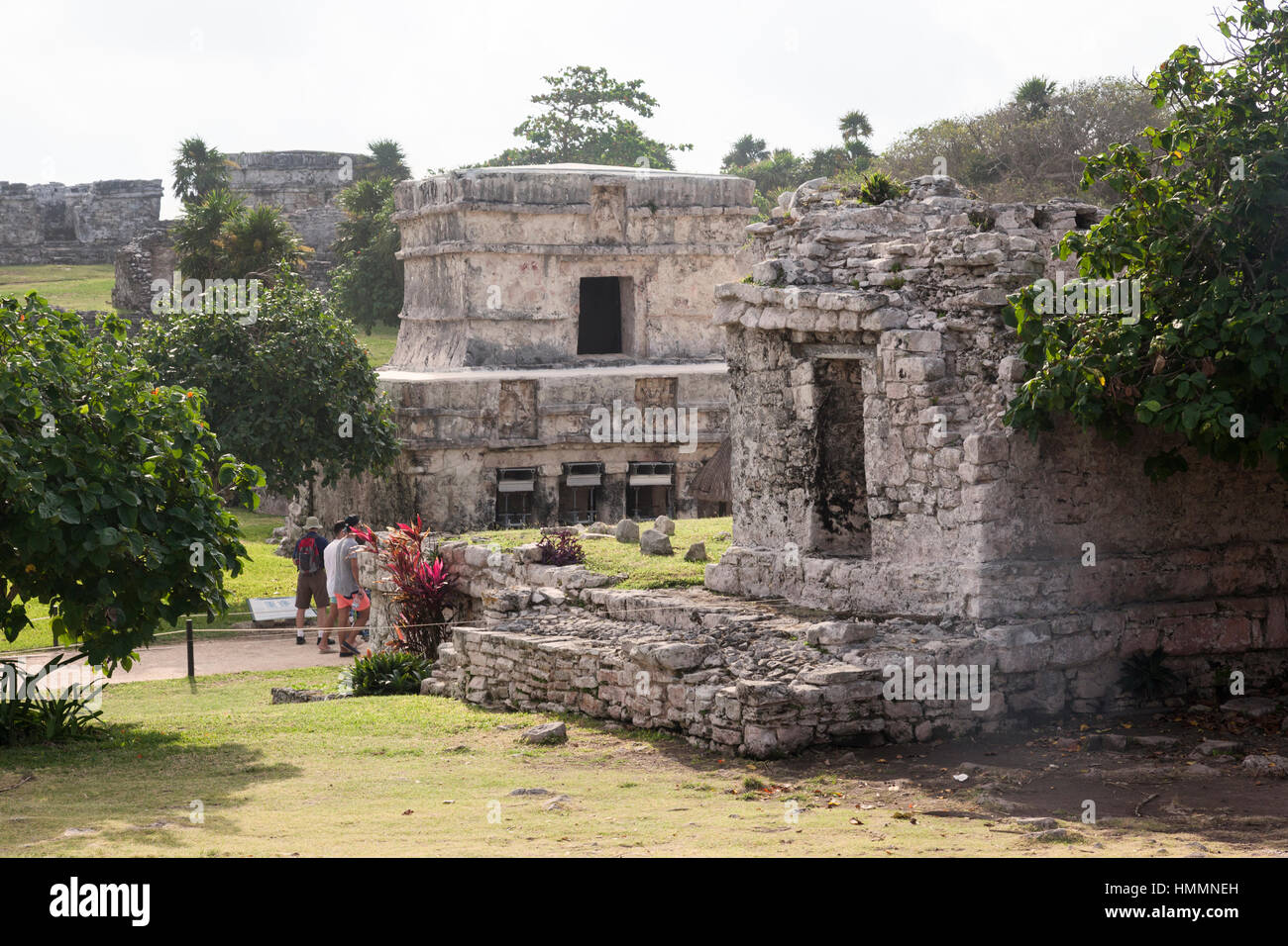 Tulum Mayan ruins, Tulum National Park, Riviera Maya, Yucatan Peninsula ...