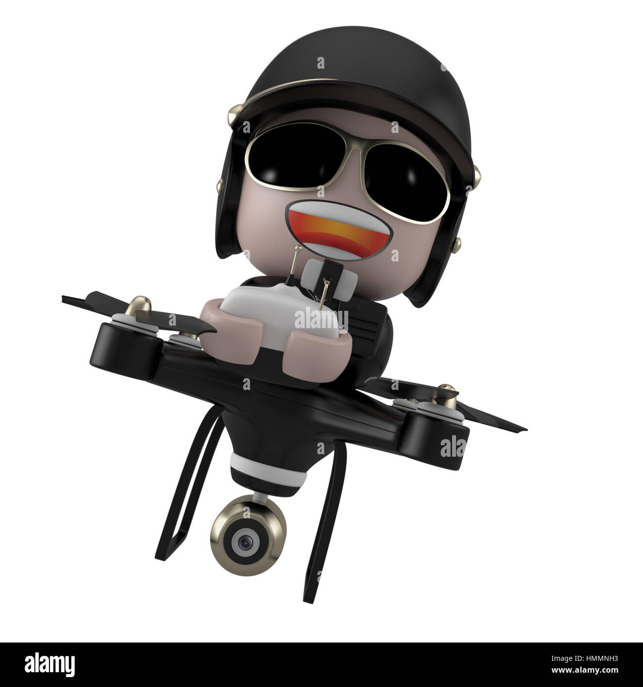 3d man flying concept hi-res stock photography and images - Alamy