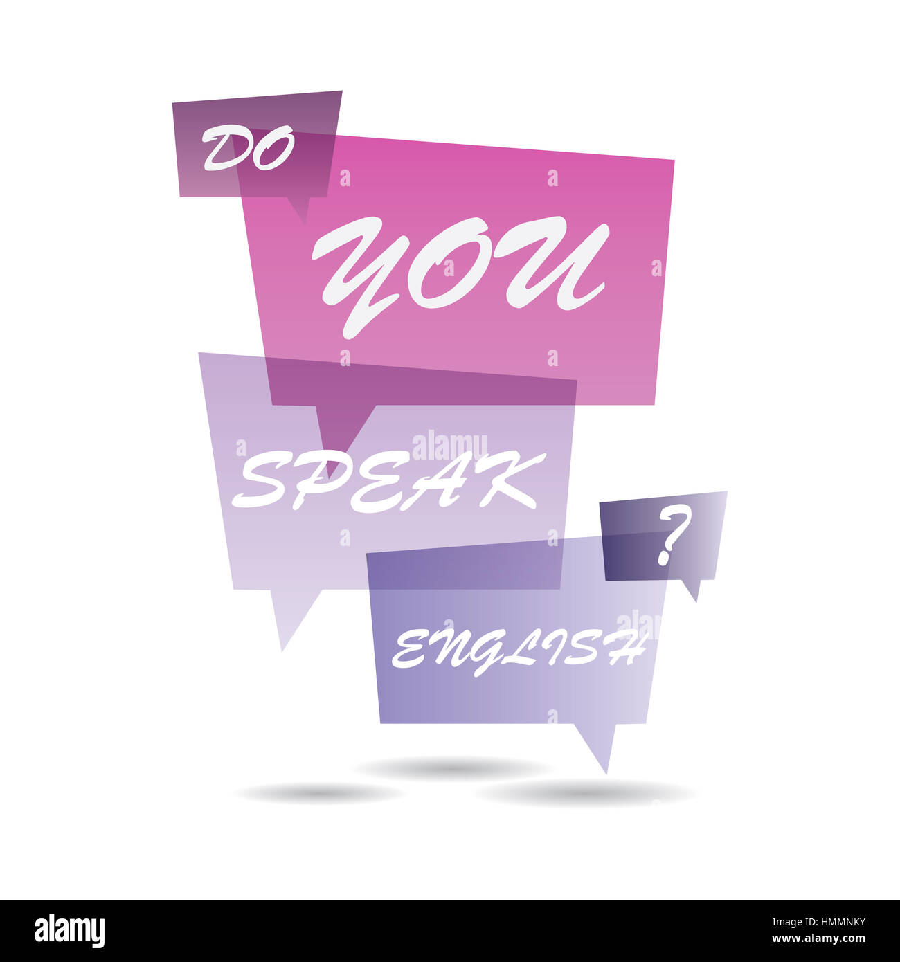 Speech bubbles vector Cut Out Stock Images & Pictures - Alamy