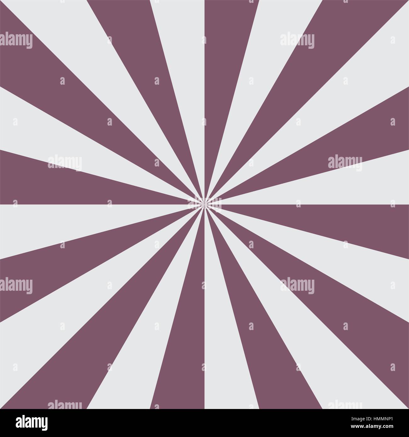 Sun burst background in violet color. Purple stripes radiate from the ...