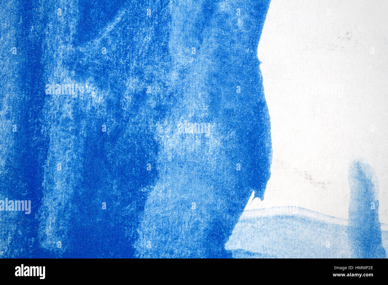 Abstract hand drawn blue watercolor paints background Stock Photo - Alamy