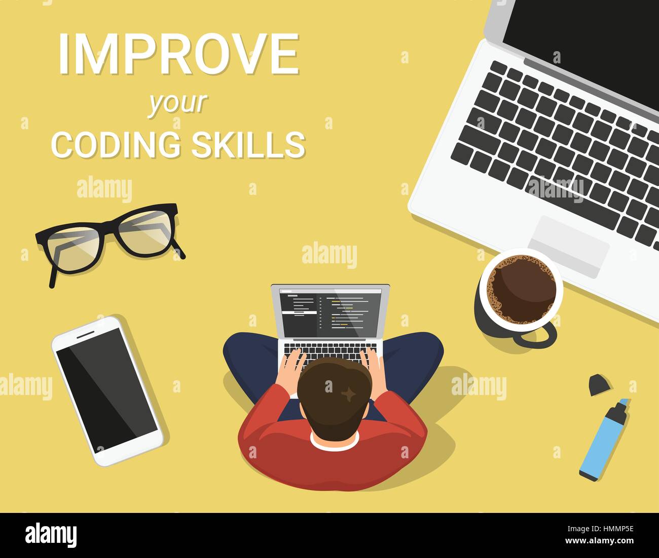 Geek room Stock Vector Images - Alamy