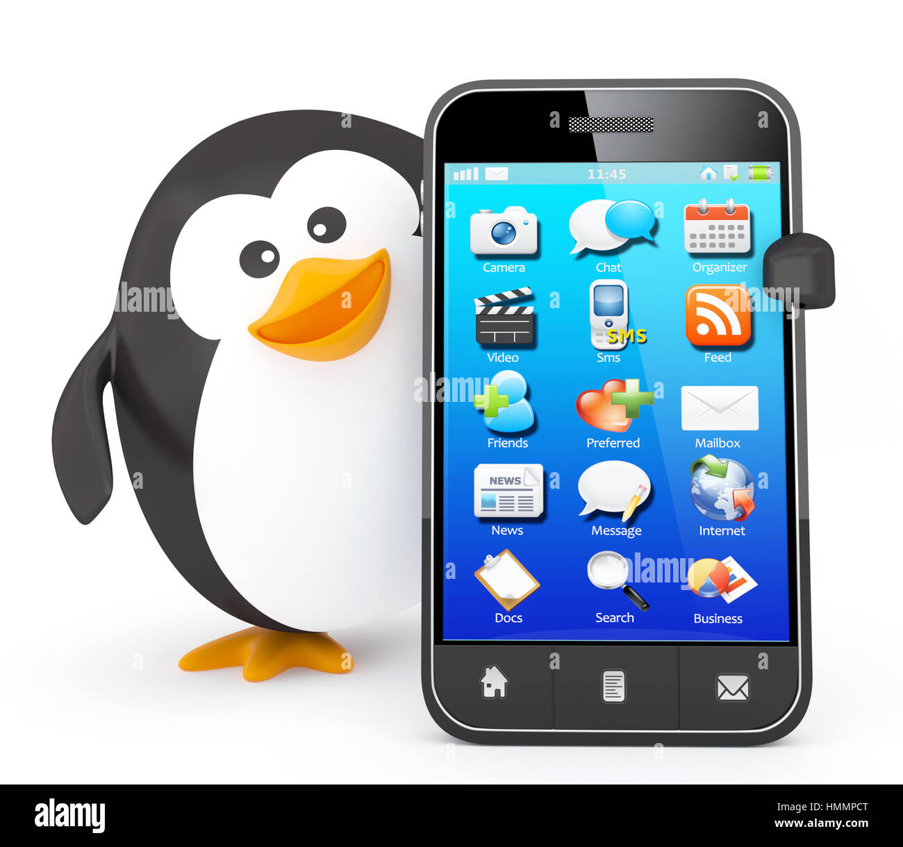 Fat penguin Cut Out Stock Images & Pictures - Alamy
