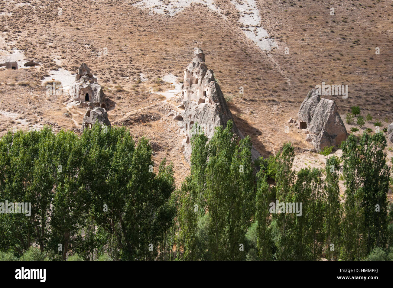 Fairy chimneys in Cappadocia, Turkey Stock Photo - Alamy