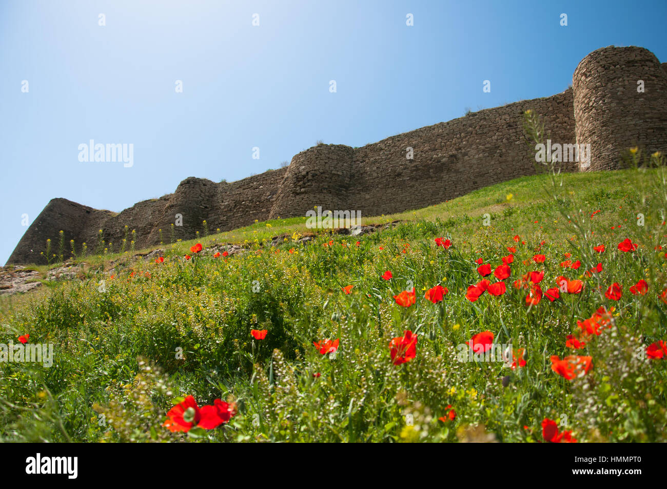 The old castle at Van - Eastern Turkey Stock Photo - Alamy