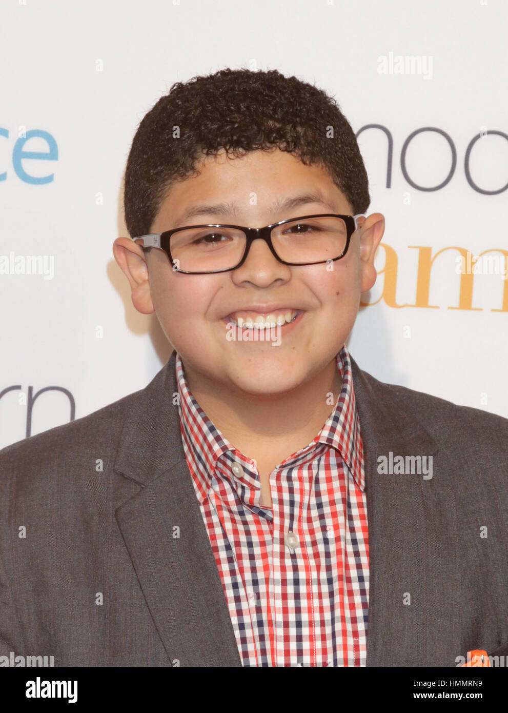 Rico Rodriguez arrives at the USA Network Modern Family Fan ...
