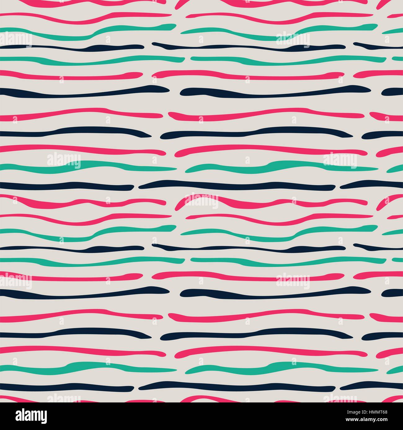 Abstract lines seamless pattern. Pink green black lines in seamless ... Abstract lines seamless pattern. Pink green black lines in seamless ...