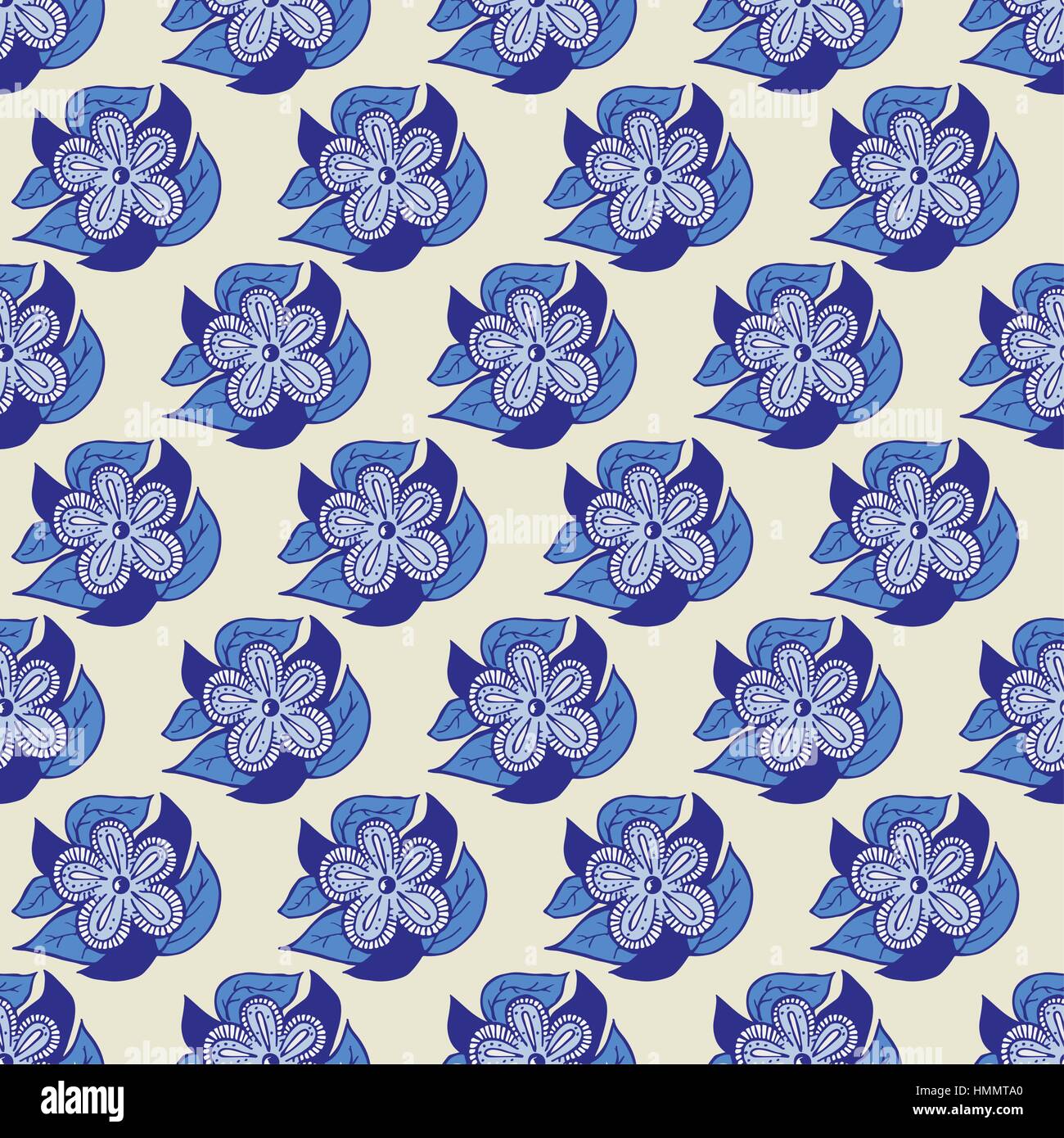 Boho Style Hand Drawn Seamless Pattern Stock Vector Image & Art - Alamy