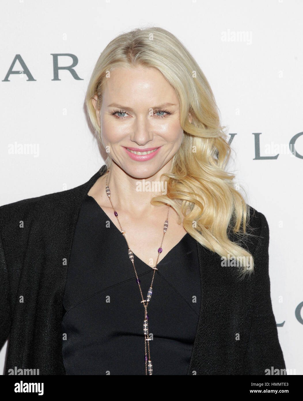 Naomi Watts arrives at the Bulgari Dinner and Celebration of Elizabeth ...