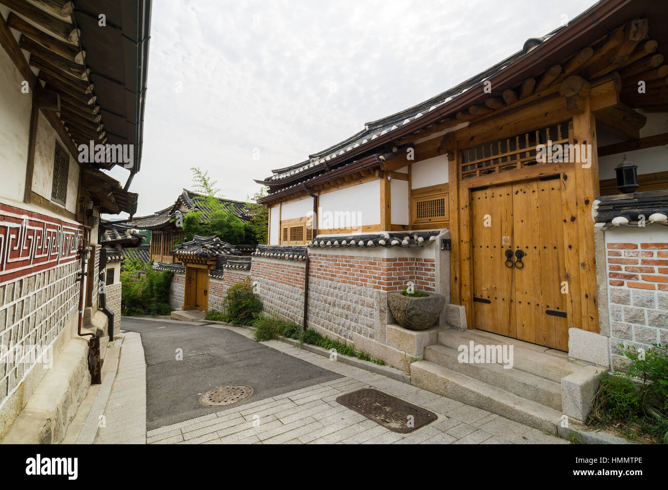 Bukchon Hanok Village Stock Photo - Alamy