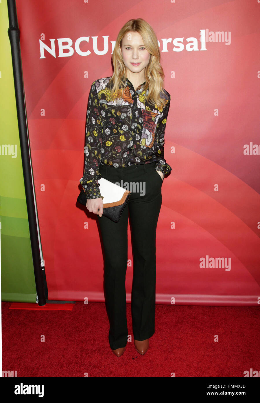 Kristen Hager arrives at the NBCUniversal TCA Press Tour on January 7 ...