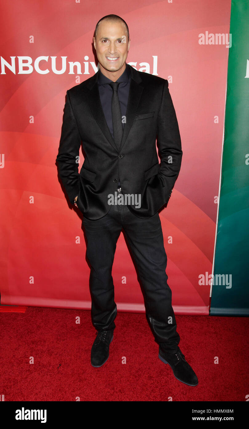 Nigel Barker arrives at the NBCUniversal TCA Press Tour on January 7 ...